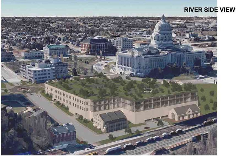 New offices, visitors entrance proposed for eastern side of Capitol ...