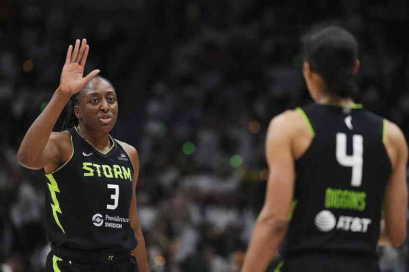 WNBA PLAYOFFS | Storm force a deciding Game 3 with an 86-83 victory ...