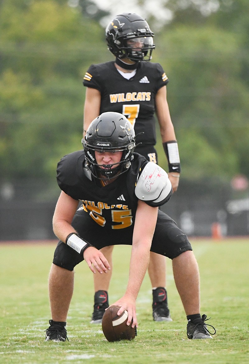 Hixson senior Jake Pollock has gone from center to quarterback ...
