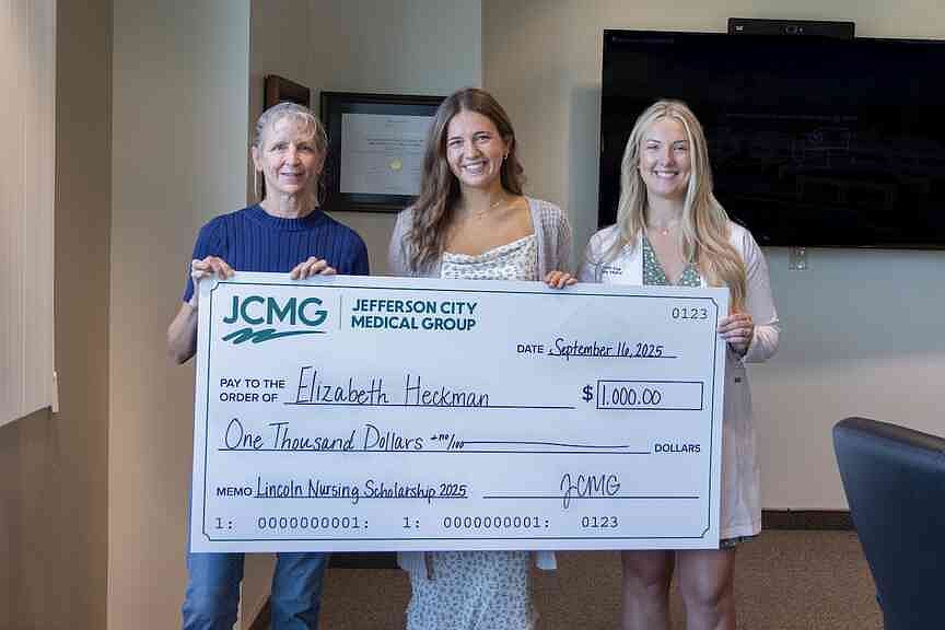 JCMG awards scholarship to nursing student | Jefferson City News Tribune