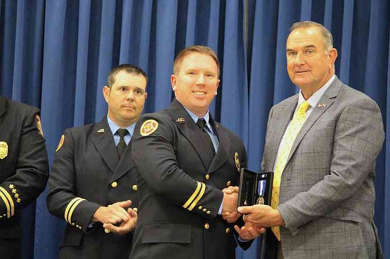 Kehoe awards Jefferson City firefighters Governor’s Medal | Jefferson ...