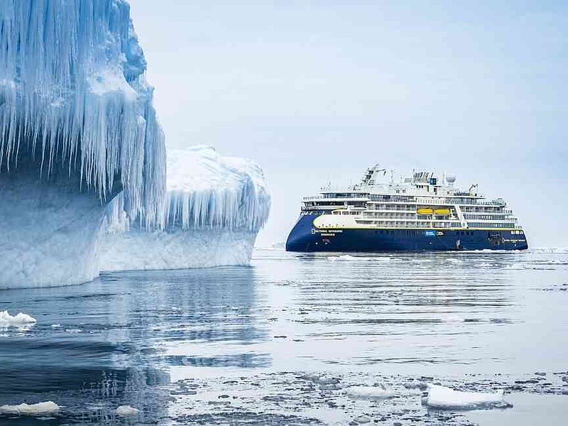 Inside glass igloo on an Expedition Cruise in Greenland | Jefferson ...