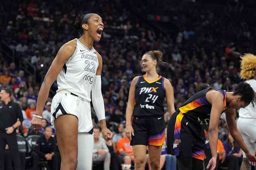 Wilson scores 31 and Aces win 3rd WNBA title in 4 seasons, beating ...