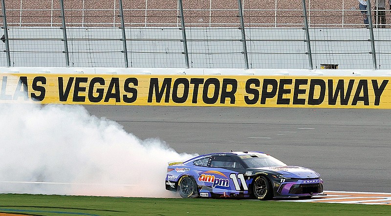 Denny Hamlin’s 60th Cup Series career win secures shot at elusive title ...