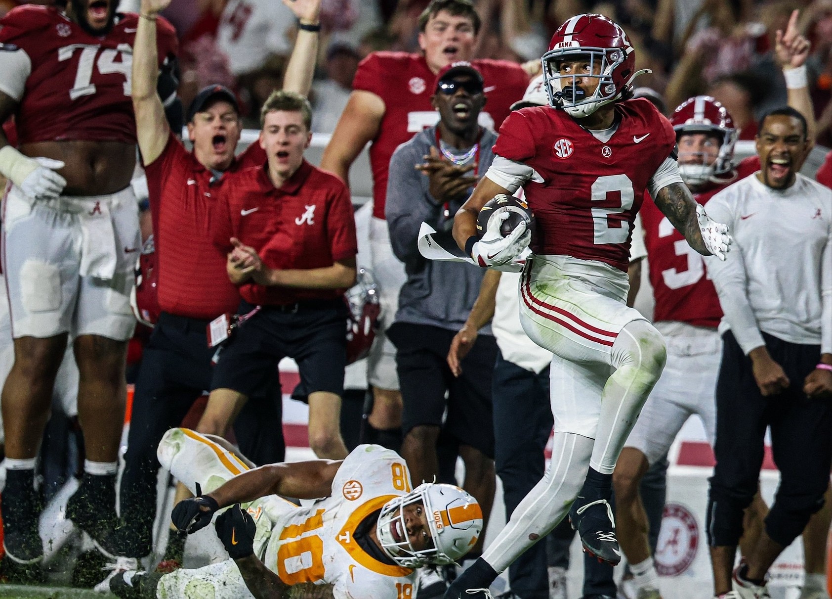 Alabama defeats Vols for 11th straight time in Bryant-Denny ...