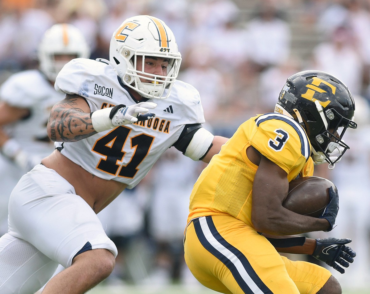 For UTC linebacker Landon Feggins, No. 41 jersey has special meaning ...