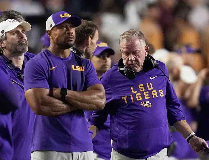 LSU fires coach Brian Kelly in the 4th season of his 10-year, $100 ...