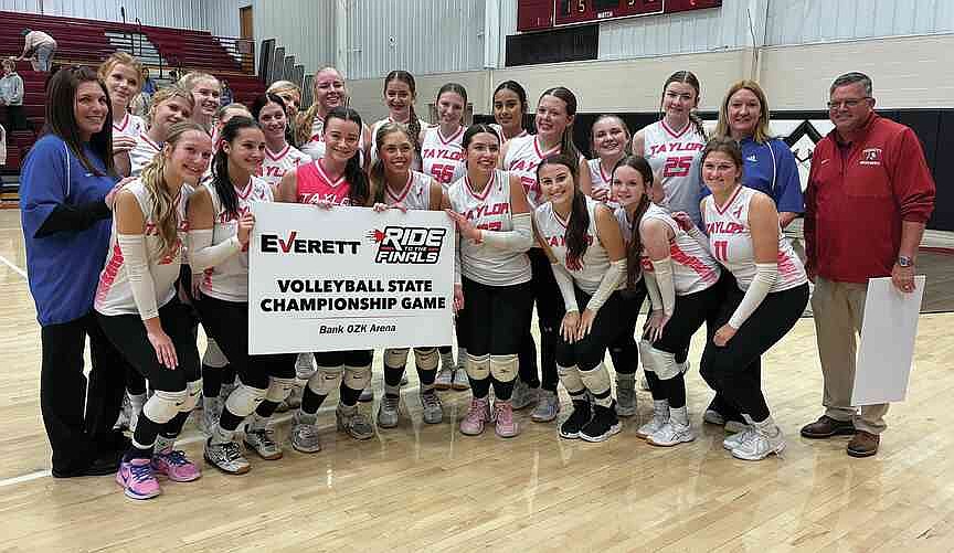 Taylor, Hackett playing today in state volleyball championships; match ...