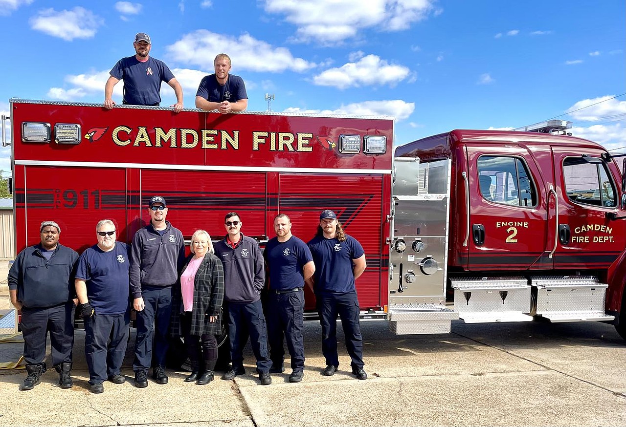 Camden Fire Department receives new truck | Camden News