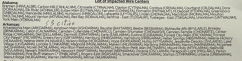 AT&T ending POTS service in 53 counties in Arkansas in 2026 | Camden News
