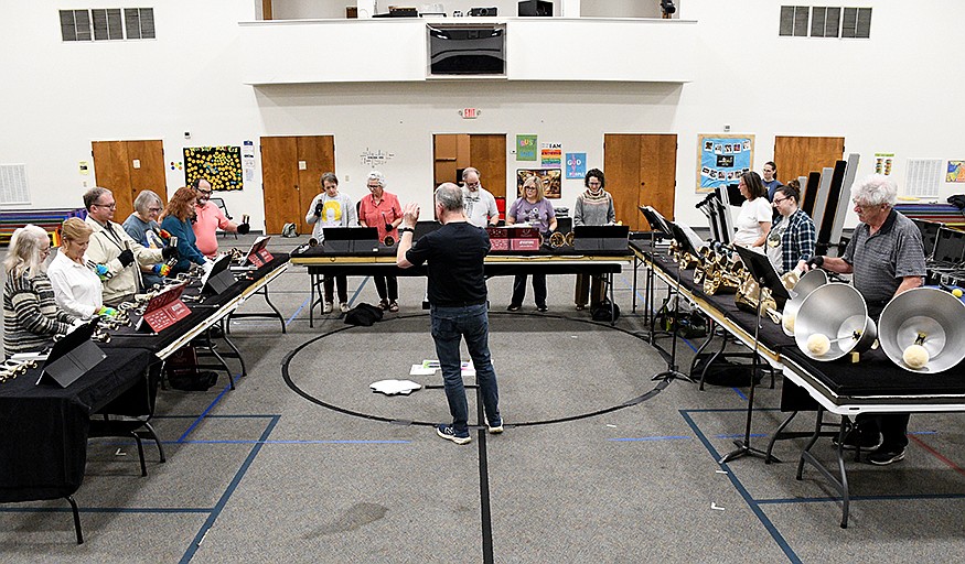 Whether in a handbell choir or at a Salvation Army donation locale ...