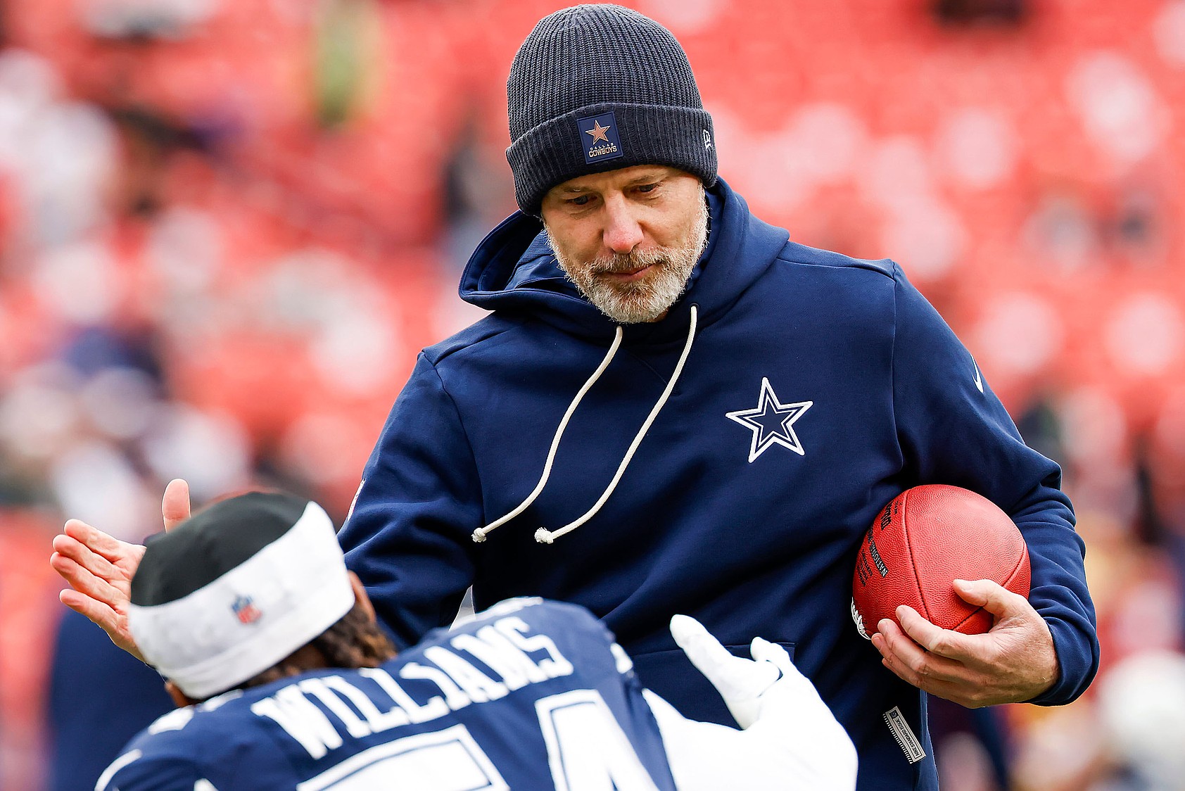 Matt Eberflus' future with Cowboys is looking bleak after comments by ...