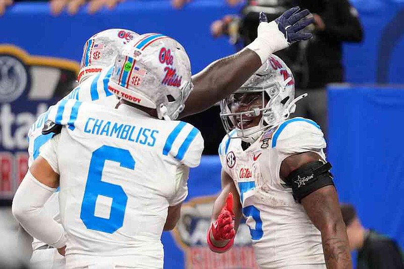 Chambliss, Carneiro lift Mississippi past Georgia 39-34 in Sugar Bowl ...
