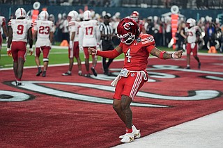 Devon Dampier leads No. 15 Utah past Nebraska in Las Vegas Bowl ...