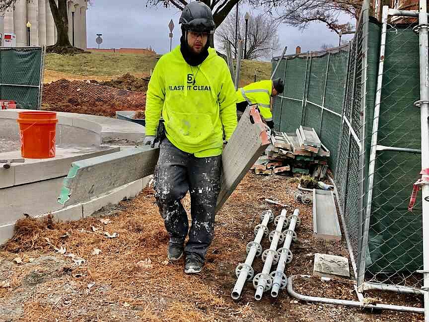 Capitol fountains work moves underground, Capitol Drive re-opens ...