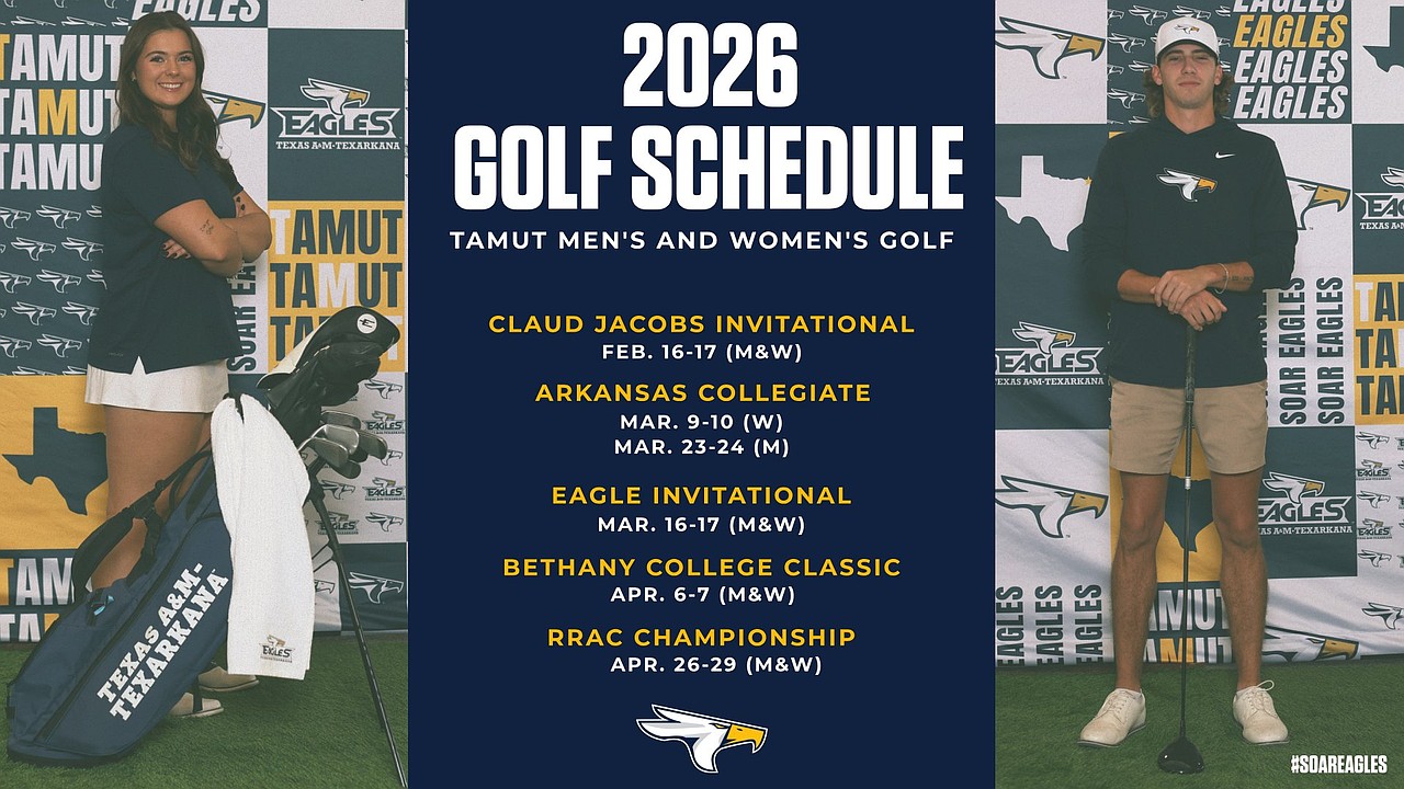 Golf: TAMUT golf unveils spring schedule | Texarkana Gazette