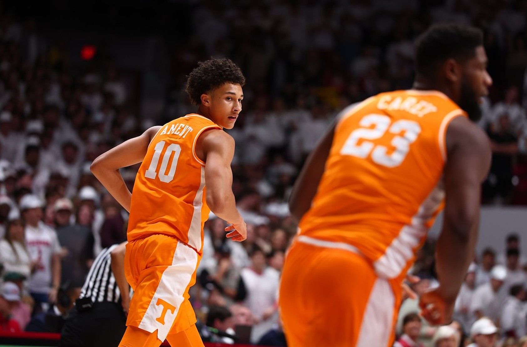 Ament, Vols upstage Bediako’s return with win in Tuscaloosa ...