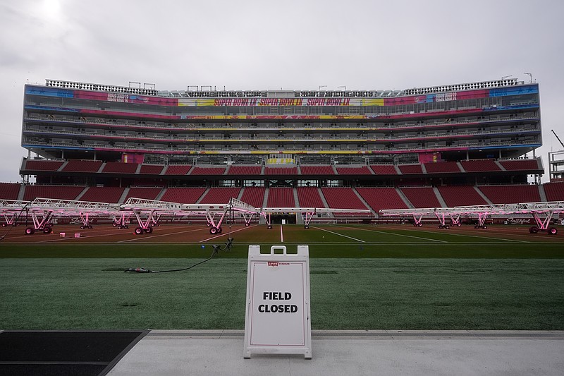 Super Bowl field a meticulous project more than a year in the making ...