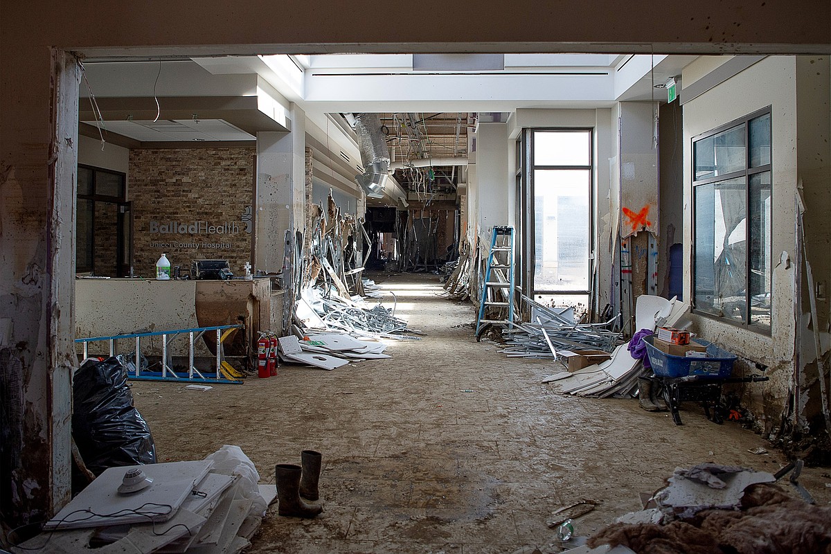 This Ballad hospital, flooded by Hurricane Helene, will be rebuilt for ...