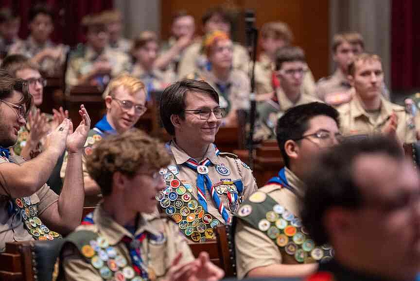 Eagle Scouts recognized at annual Capitol event | Jefferson City News ...