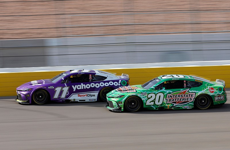 Denny Hamlin shakes off Phoenix heartbreak with a Las Vegas win ...