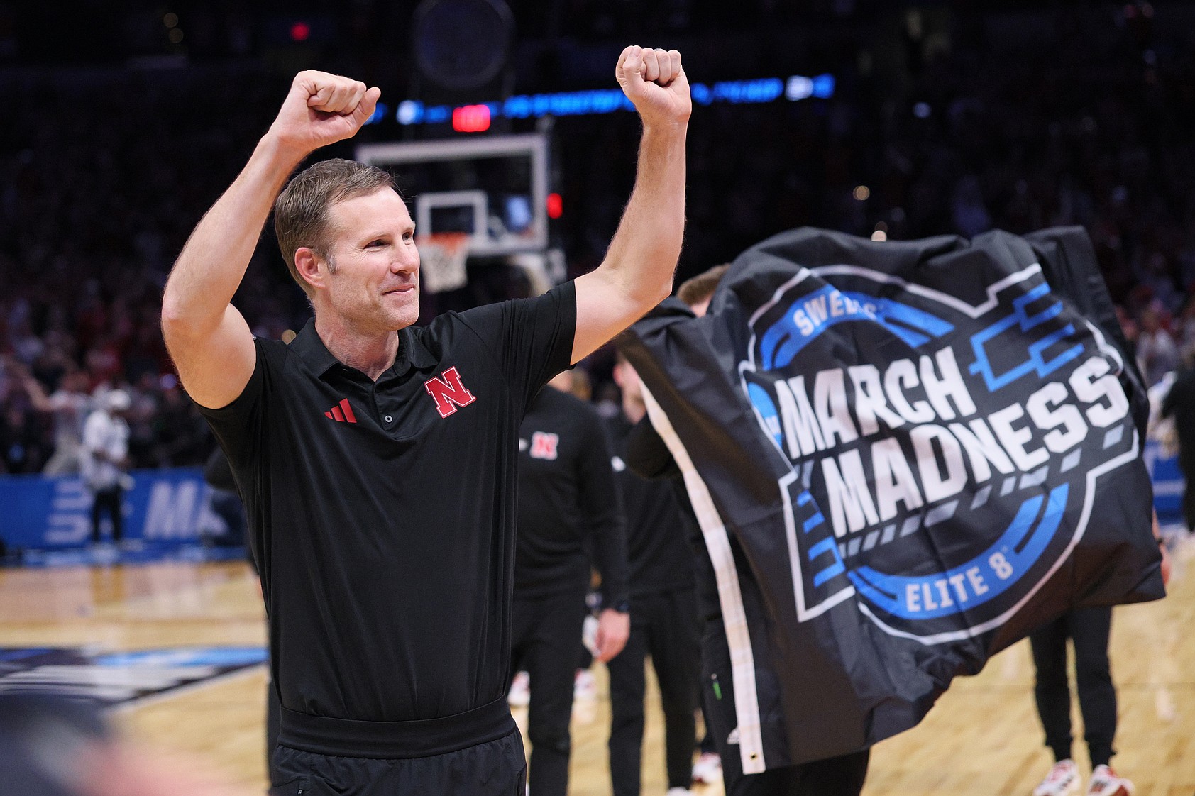 Nebraska coach Fred Hoiberg honored after Huskers break through ...