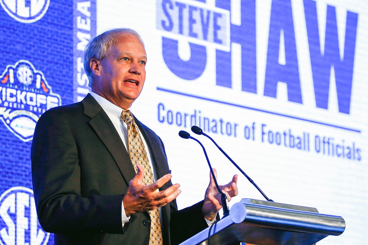 Steve Shaw, national coordinator of college football officials, will ...