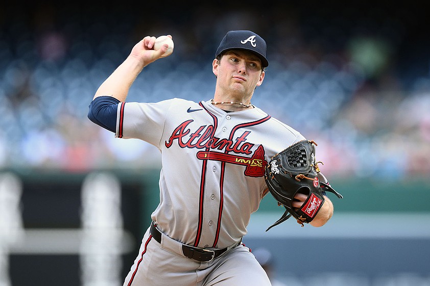 JR Ritchie wins MLB debut for Braves after giving up first-pitch homer ...