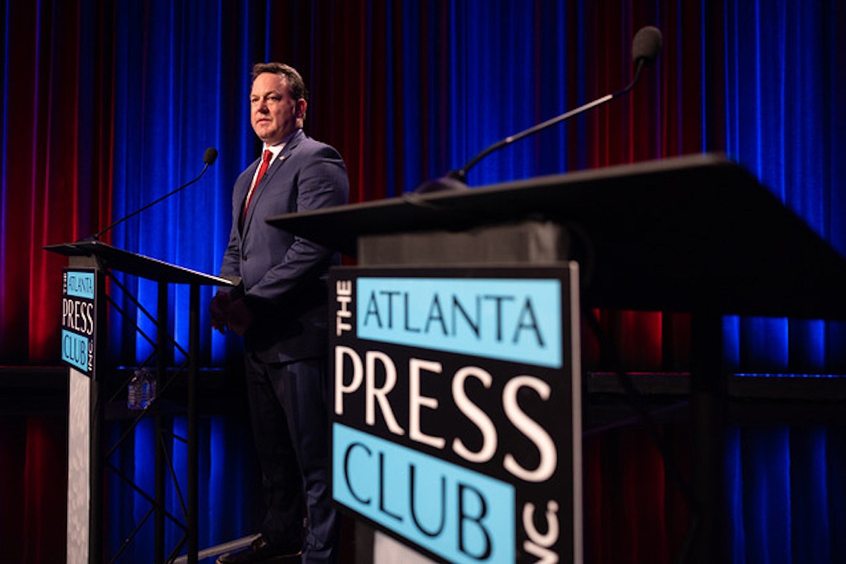 Burt Jones takes shots at absent Georgia governor rival; Rick Jackson ...