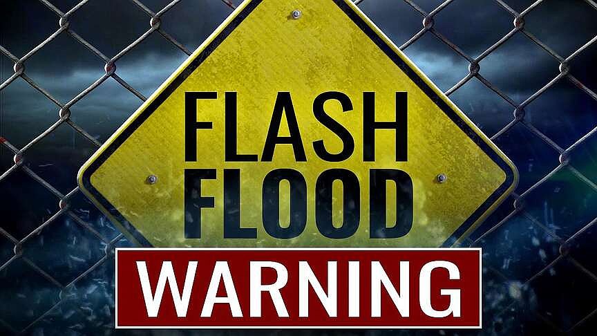 ALERT | Day's second flash flood warning in effect until 10:35 p.m ...