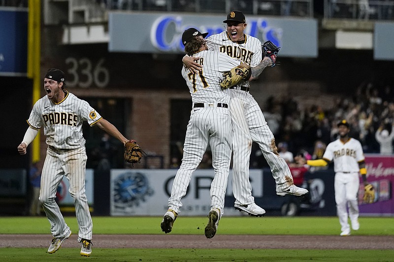 Padres rally to stun Dodgers, reach NL Championship Series ...