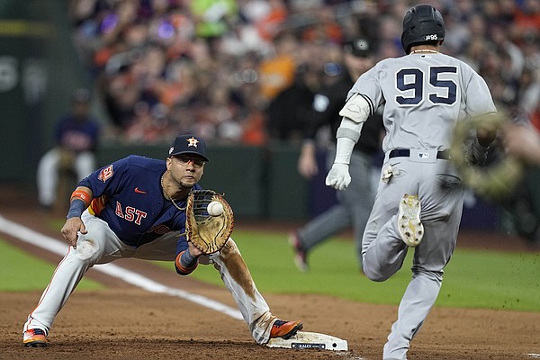 ALCS heads to New York with Astros up 2-0 on Yankees | Chattanooga ...