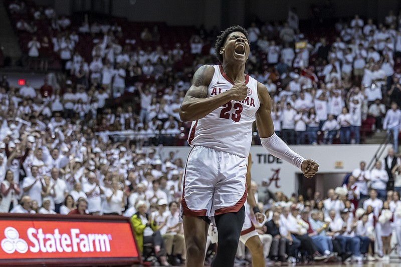 No. 2 Alabama men finish difficult week with 25th win of season ...