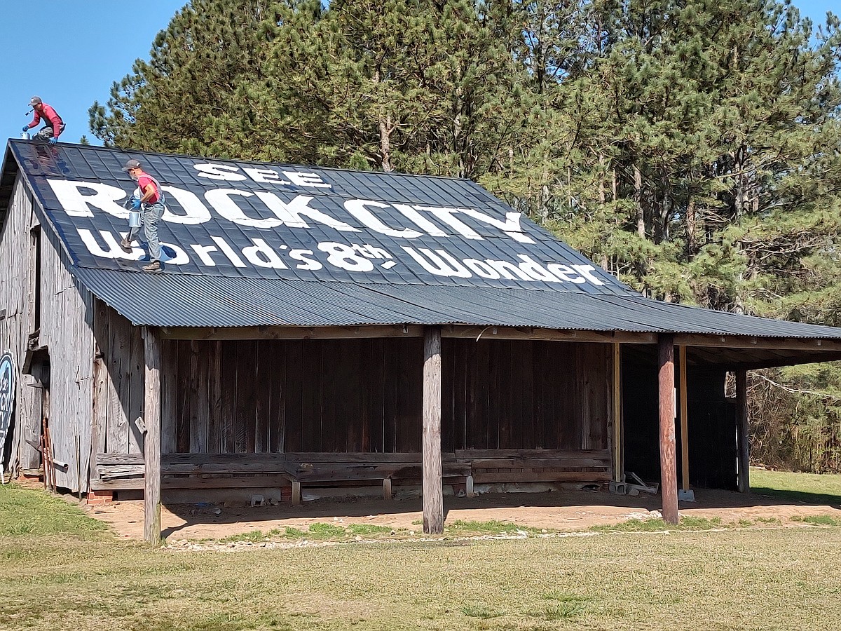 Rock City barn gets paint job as Chattanooga area attraction marks 90 ...