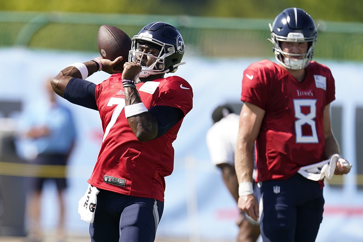 Titans unsettled on backup QB; Falcons cut four players | Chattanooga ...