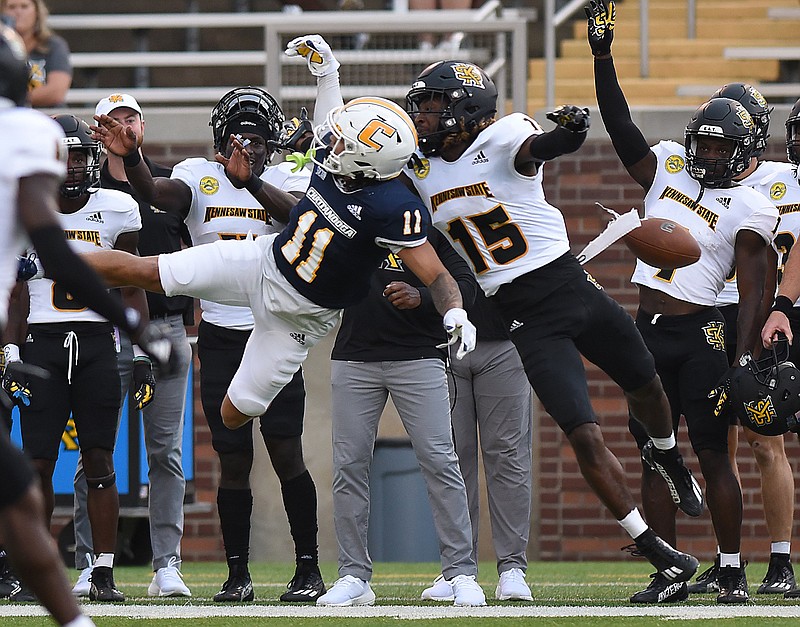Receiver-QB bond pays off for UTC in big win | Chattanooga Times Free Press