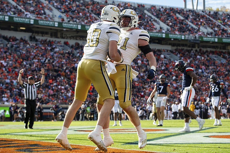 Georgia Tech rolls past Virginia for first back-to-back wins this year ...