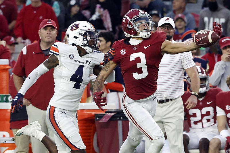 No. 8 Alabama hopes to extend Iron Bowl streak at Auburn | Chattanooga ...