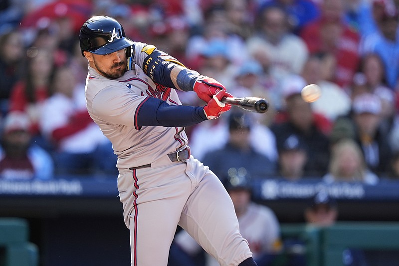 Braves rally with seven-run inning, rout rival Phillies in opener ...