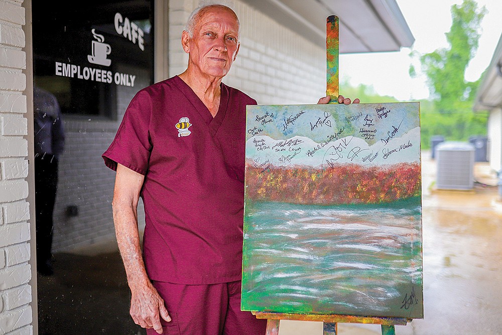Meet Frank Morris, artist and beloved member of the LaFayette community ...