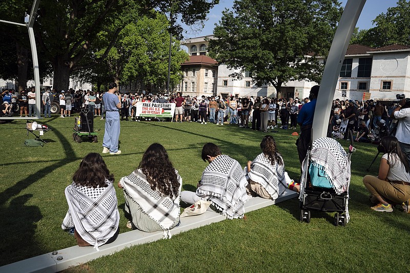 Opinion: Chalk this up: Emory and other college protests help Trump ...
