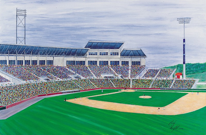 Lookout for this Chattanooga artist’s painting, ‘A New Era of Baseball ...