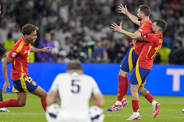 Spain beats England to win record fourth Euro men’s soccer title ...