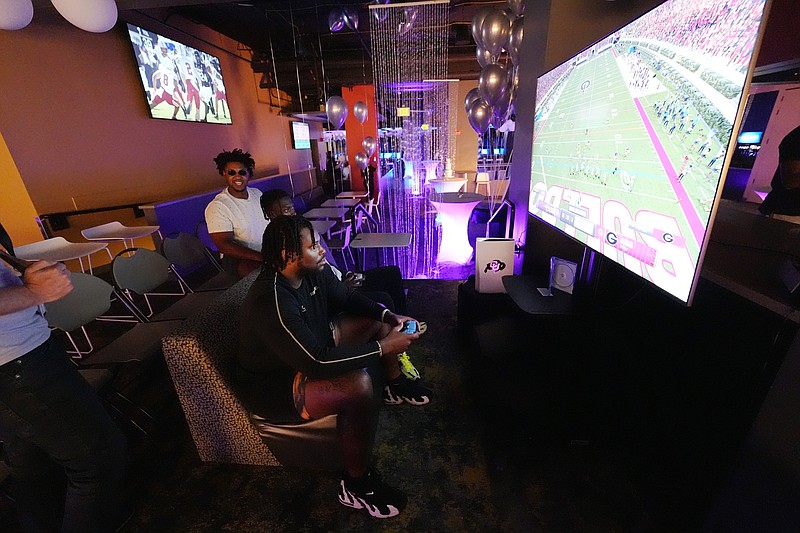 It's a college football player's paradise, where dreams and reality ...