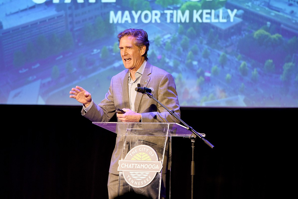 Chattanooga Mayor Tim Kelly marks progress, says there’s work ahead ...
