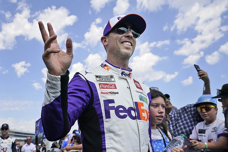Denny Hamlin’s fourth-place finish at Bristol a win for family dog ...