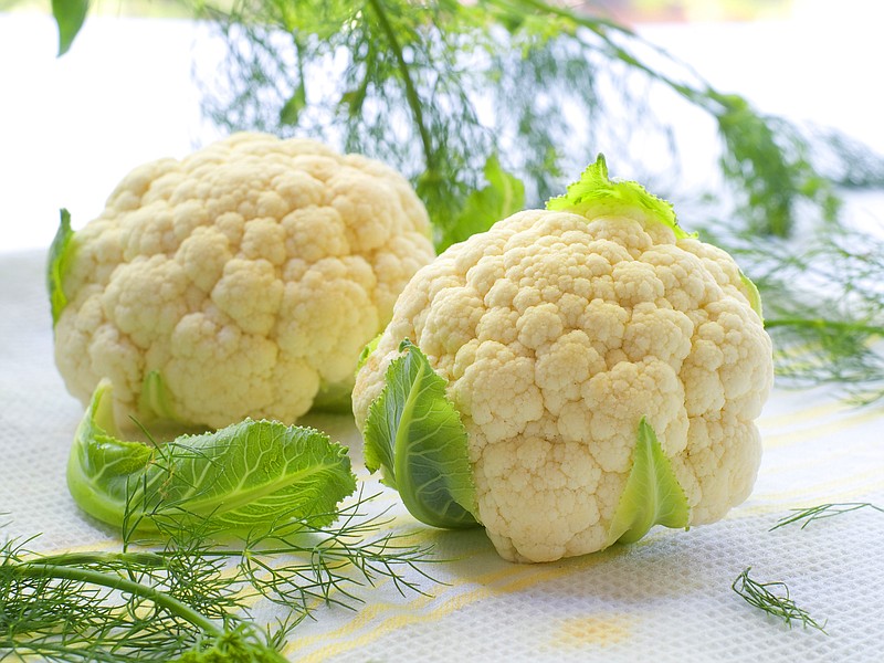 Cauliflower is a worthy stand-in for chicken in this salad ...