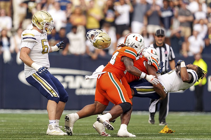 Georgia Tech’s old-school plan ends No. 4 Miami’s unbeaten run ...