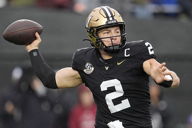 Vanderbilt QB Diego Pavia sues NCAA over eligibility limits ...