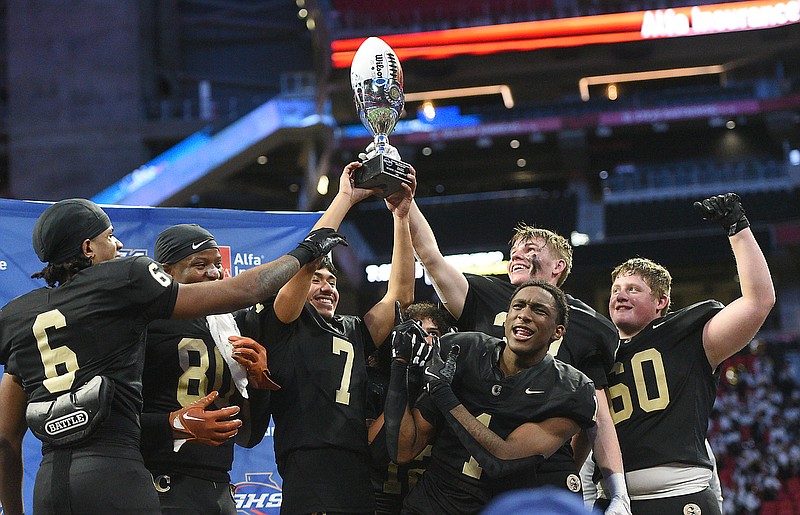 Calhoun earns fifth football state title by winning all three phases ...